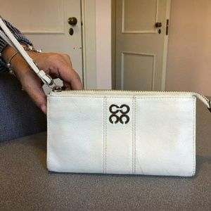 Coach | Bags | Coach White Wristlet Large | Poshmark